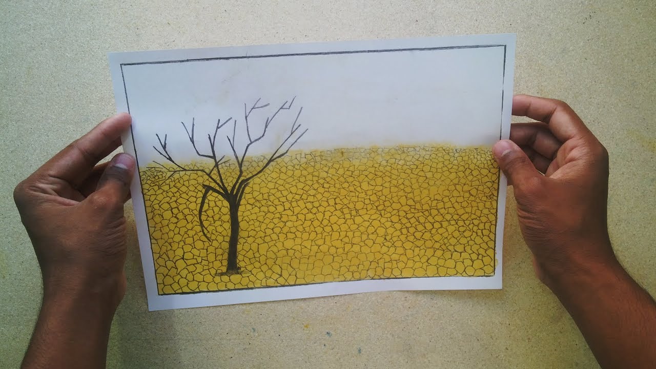 How To Draw A Drought