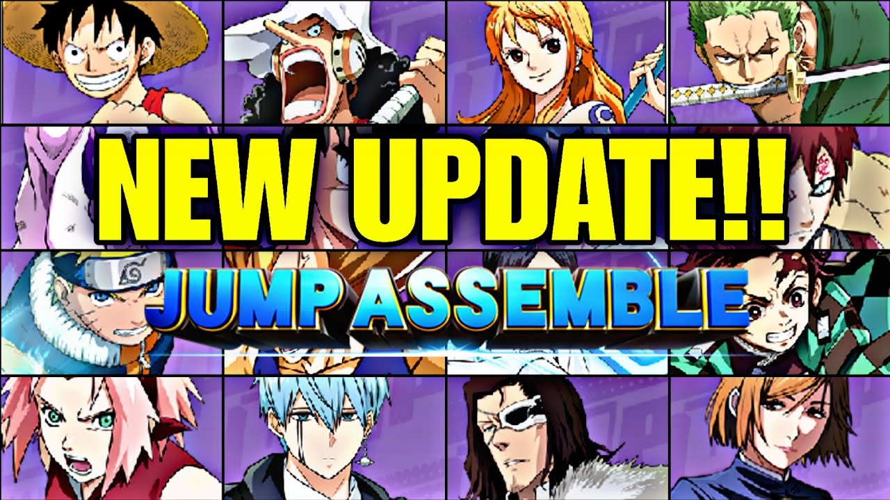 JUMP ASSEMBLE MOBA COMING BACK!? Latest Message, 20 Characters ...