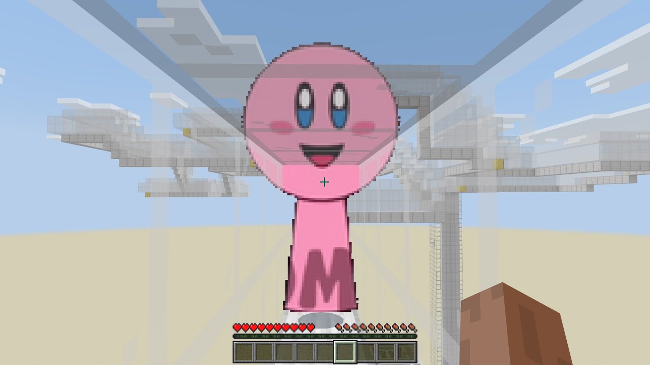 Running NEW INCREDIBOX SPRUNKI OC Kirby in New PARKOUR MAP in Minecraft ...