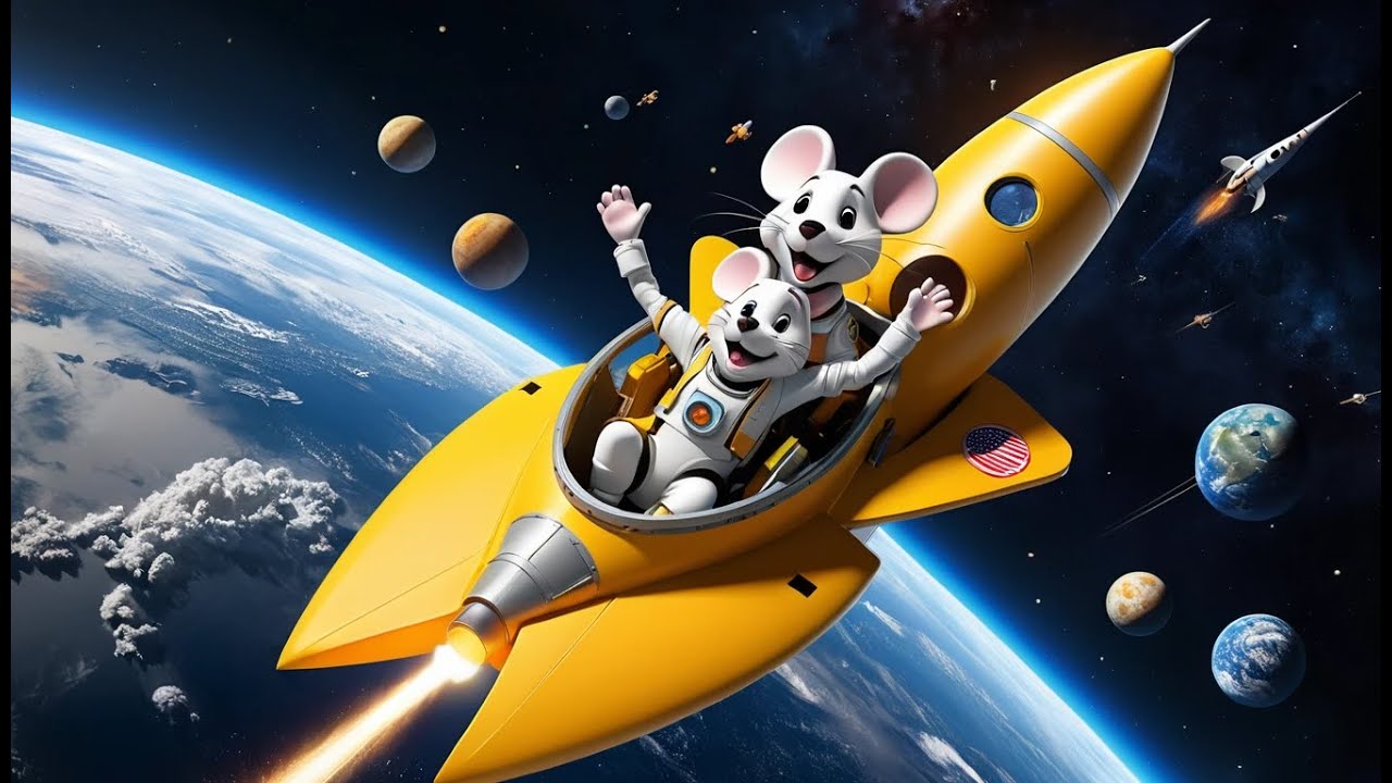 The Moon Mouse and His Cheese Rocket | Fun and Imaginative Nursery ...