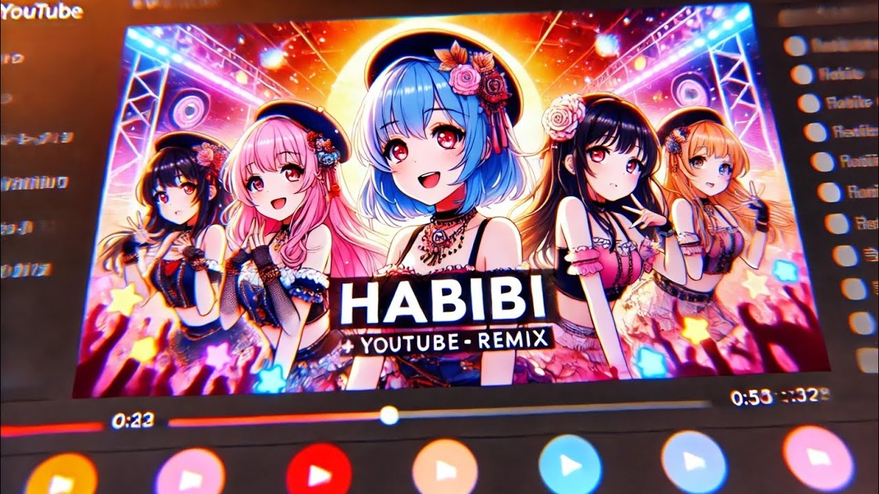 DJ Gimi-O × HABIBI_REMIX_Banuja AI music - YouTube