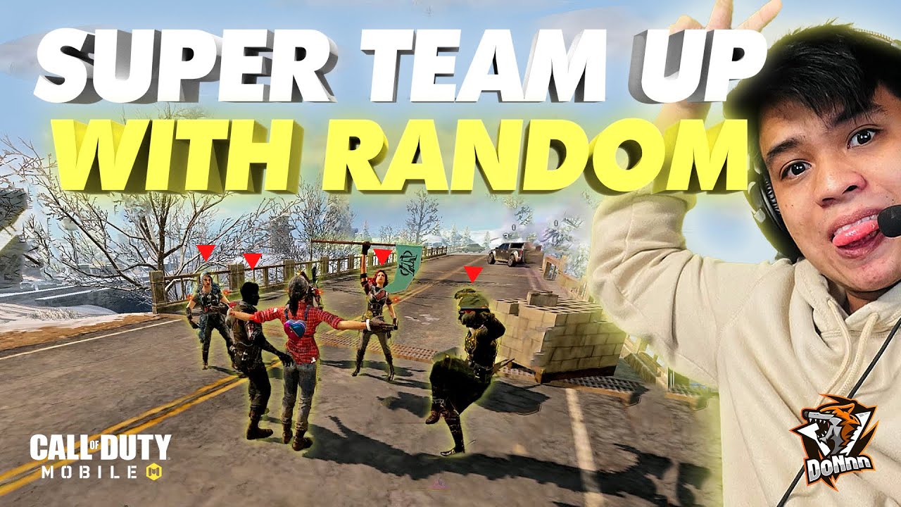 SUPER TEAM UP WITH RANDOM | CALL OF DUTY MOBILE - YouTube