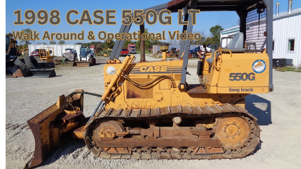 1998 Case 550G LT Walk Around & Operational $25,900 - YouTube