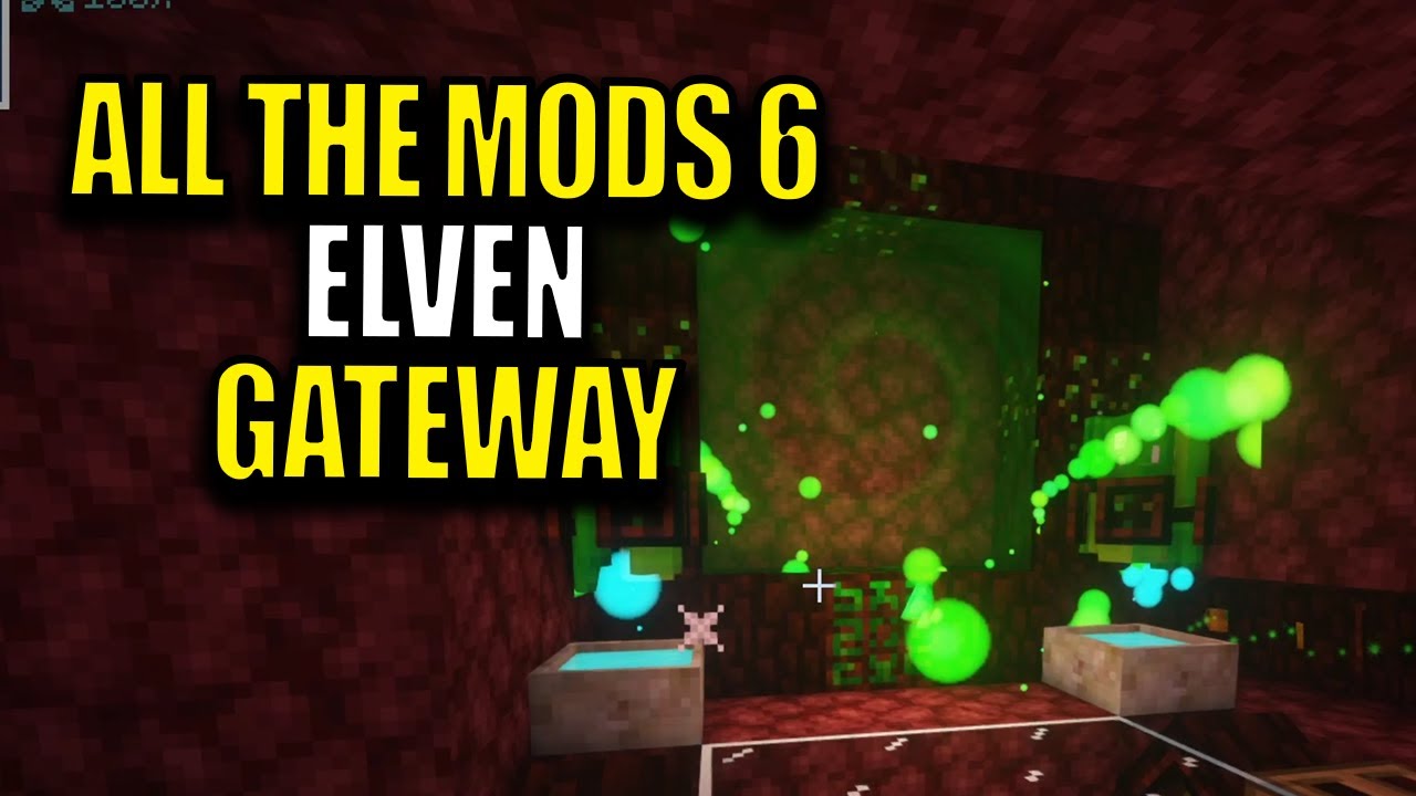 Ep83 Elven Gateway - Minecraft All The Mods 6 Modpack - YouTube