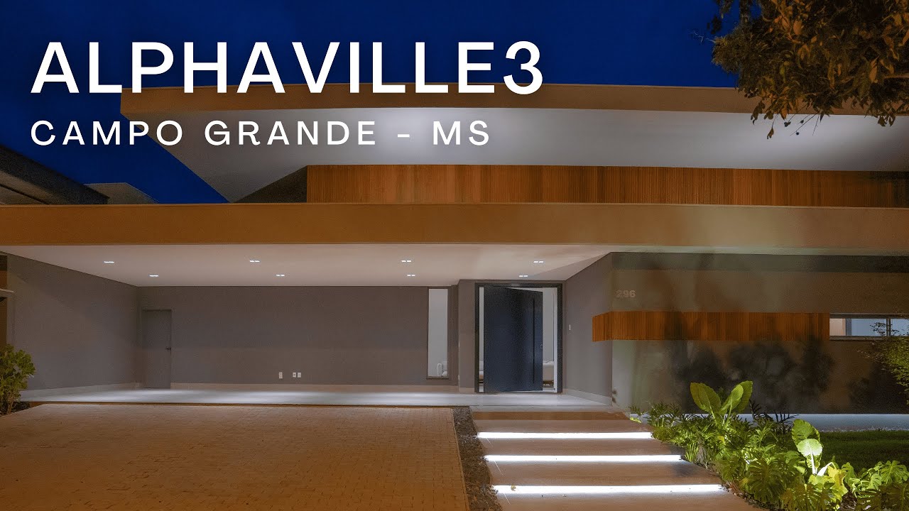 CASA TÉRREA ALPHAVILLE 3 I CAMPO GRANDE MS! - YouTube