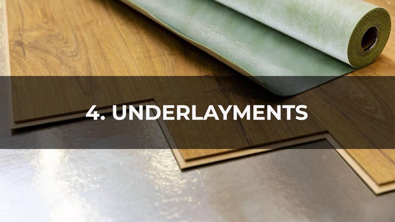 Part 4: Underlayments - YouTube