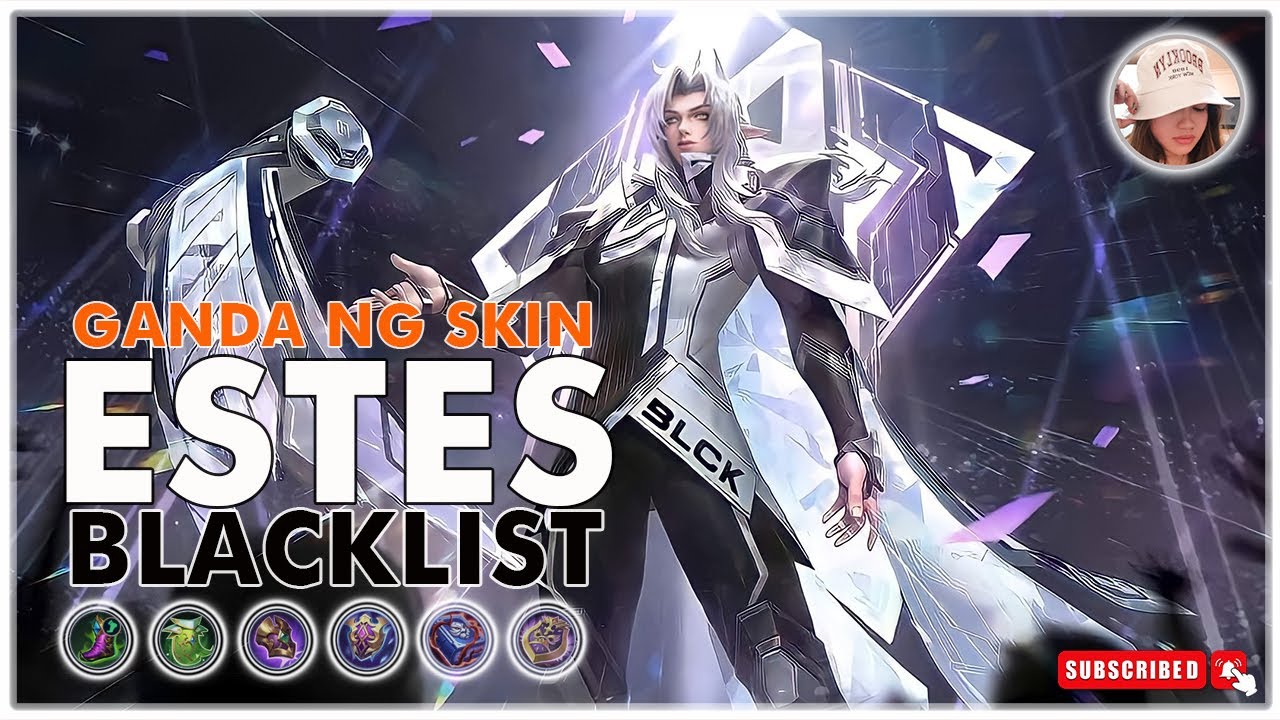 23 ASSISTS | NEW ESTES BLACKLIST SKIN | MLBB | STV - YouTube