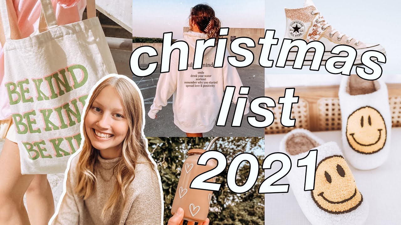 CHRISTMAS GIFT IDEAS 2021!! | What's On My Christmas List - YouTube