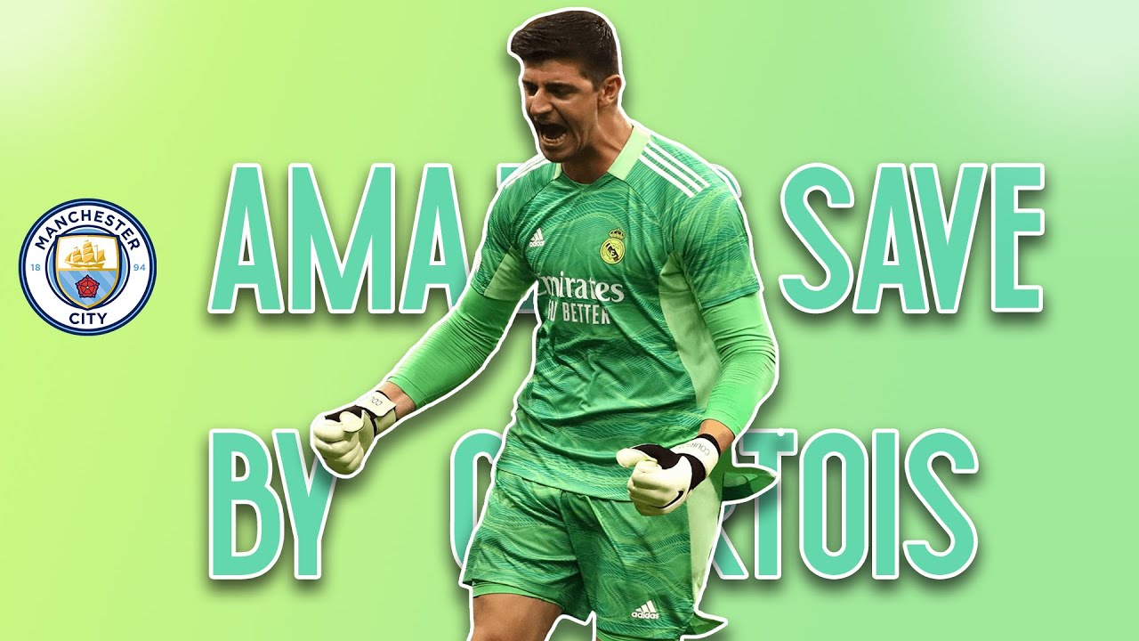 Courtois 😱 amazing save vs Man City 2023 🔥 🔥 🔥#mancityrealmadrid # ...