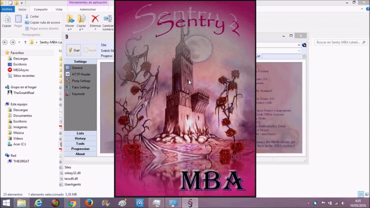 Basic Sentry Mba Tutorial Beginners - YouTube
