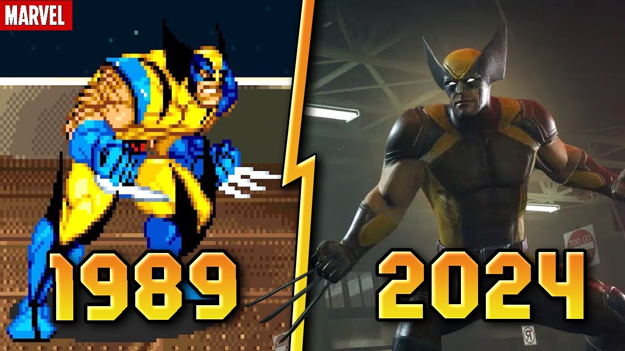 Wolverine Evolution in Games - YouTube