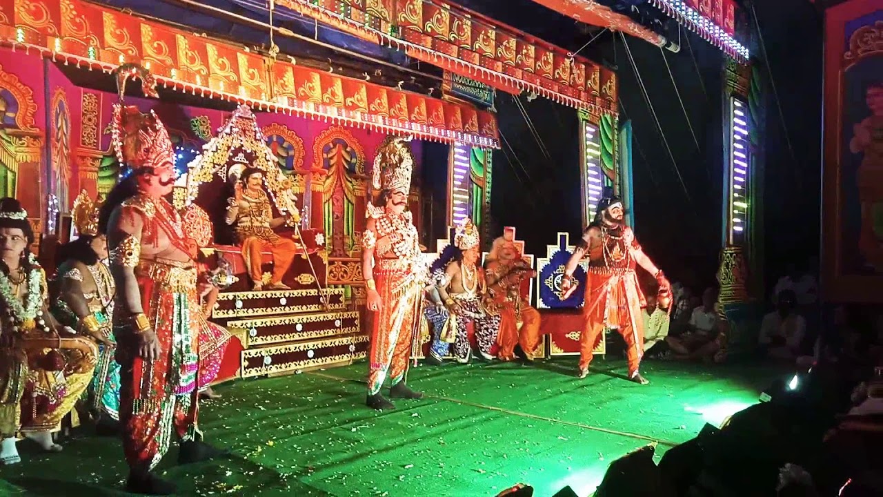 Daksha Yagna Nataka Ramasamudra ದಕ್ಷಯಜ್ಞ ನಾಟಕ ರಾಮಸಮುದ್ರ 2 - YouTube