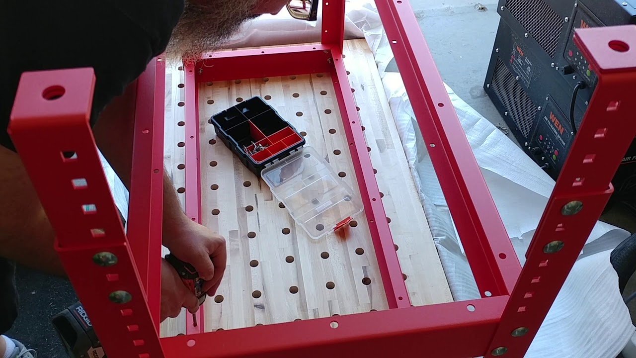 Armor Tool Bench Build - YouTube