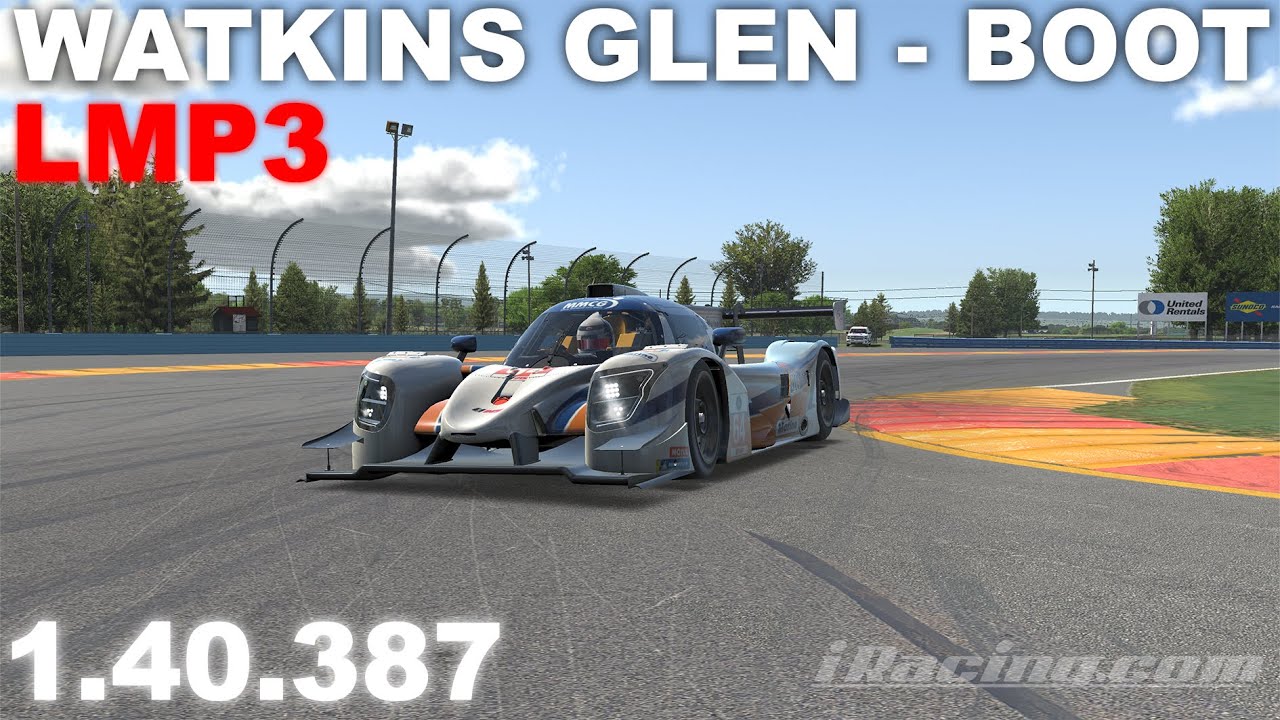 iRacing LMP3 Watkins Glen - Boot (FIXED) | Track Guide + Hotlap - YouTube