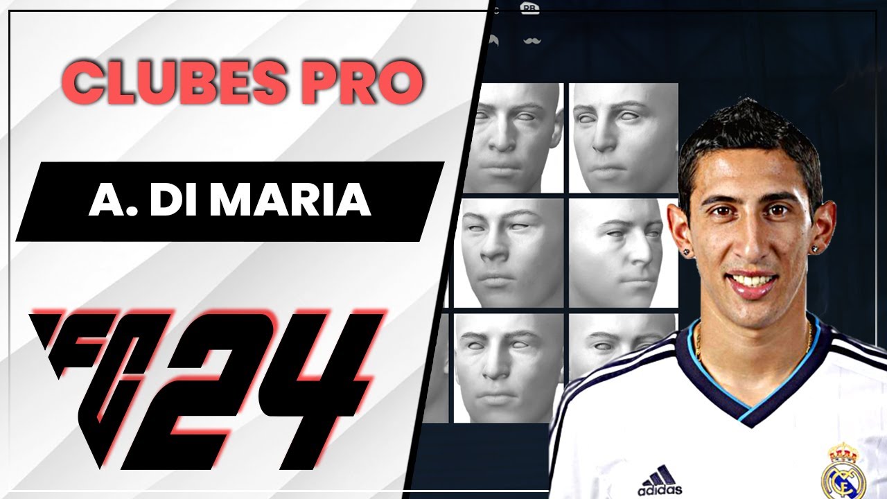 How to make DI MARIA in EA FC 24 - YouTube