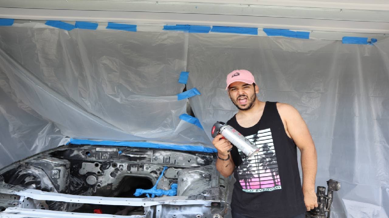 Parte 5 rebuild Mazda rx7 fc Engine bay set! - YouTube