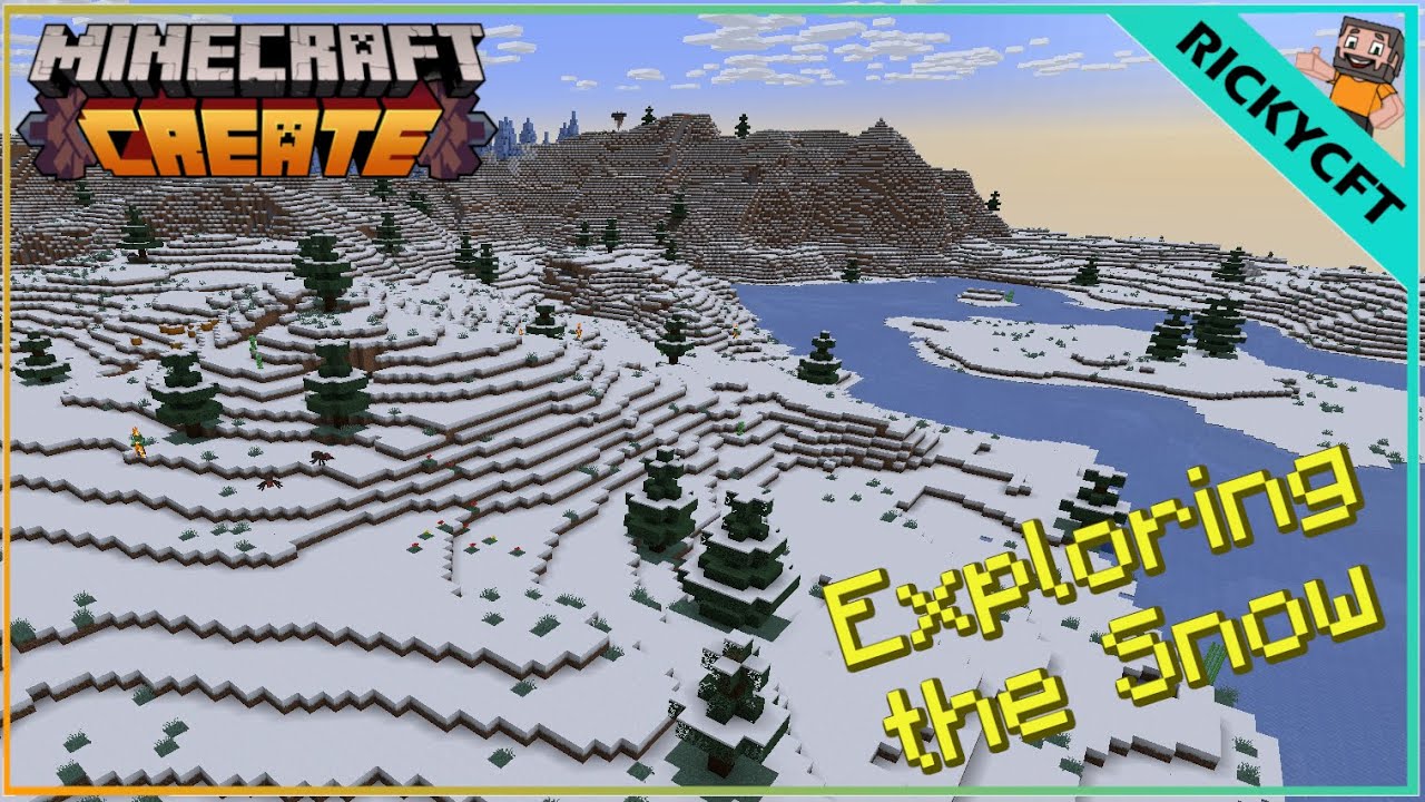 Exploring the Snow!! - Create Mod 1.20.1 - YouTube