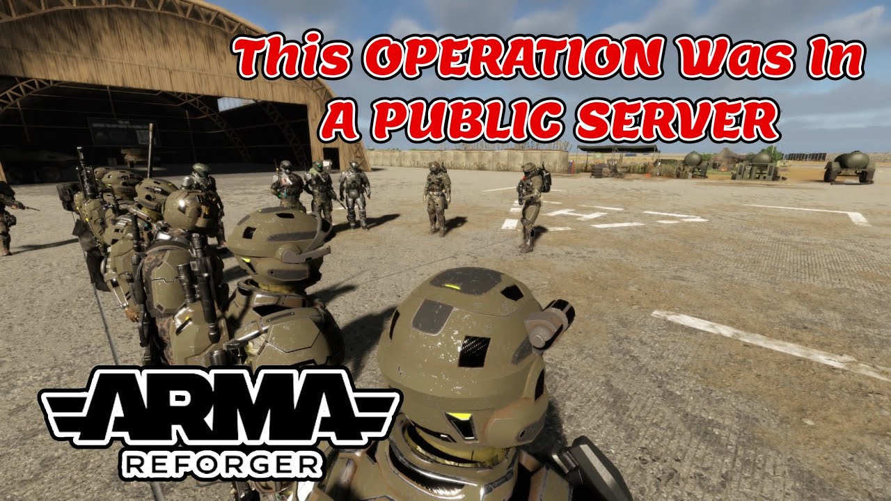 THIS OPERATION WAS IN A PUBLIC SERVER!! | ARMA REFORGER - YouTube