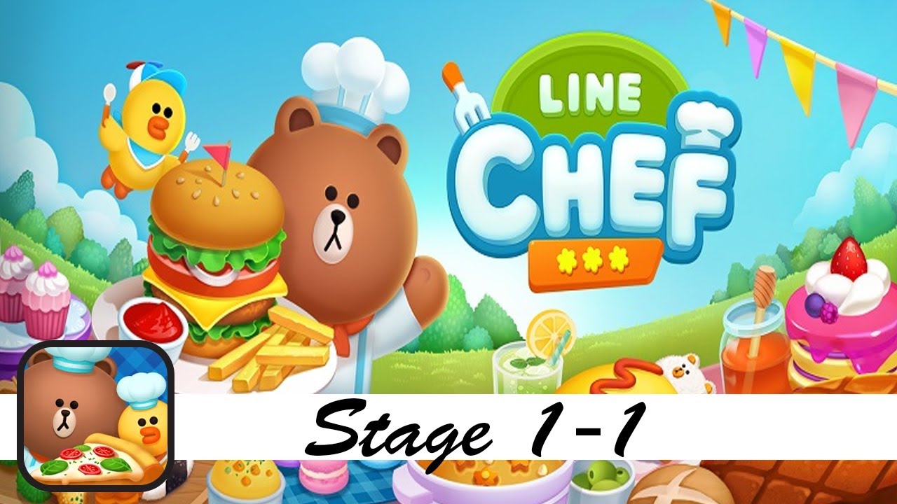Line Chef | Stage 1 - 1 | Pancakes - YouTube