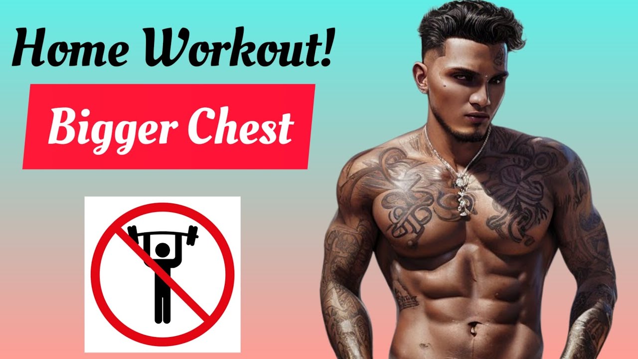 Home Chest Workout No Equipment Youtube
