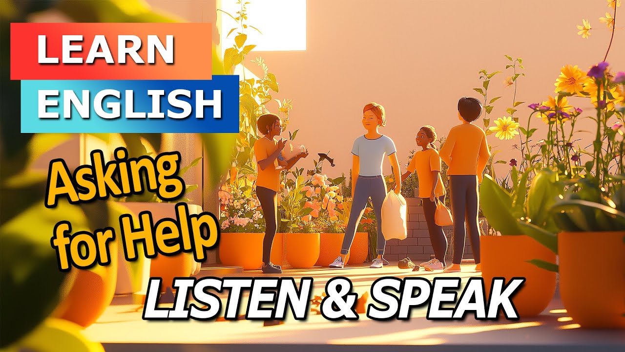 Asking for Help | Improve your English | Practice English Listening ...