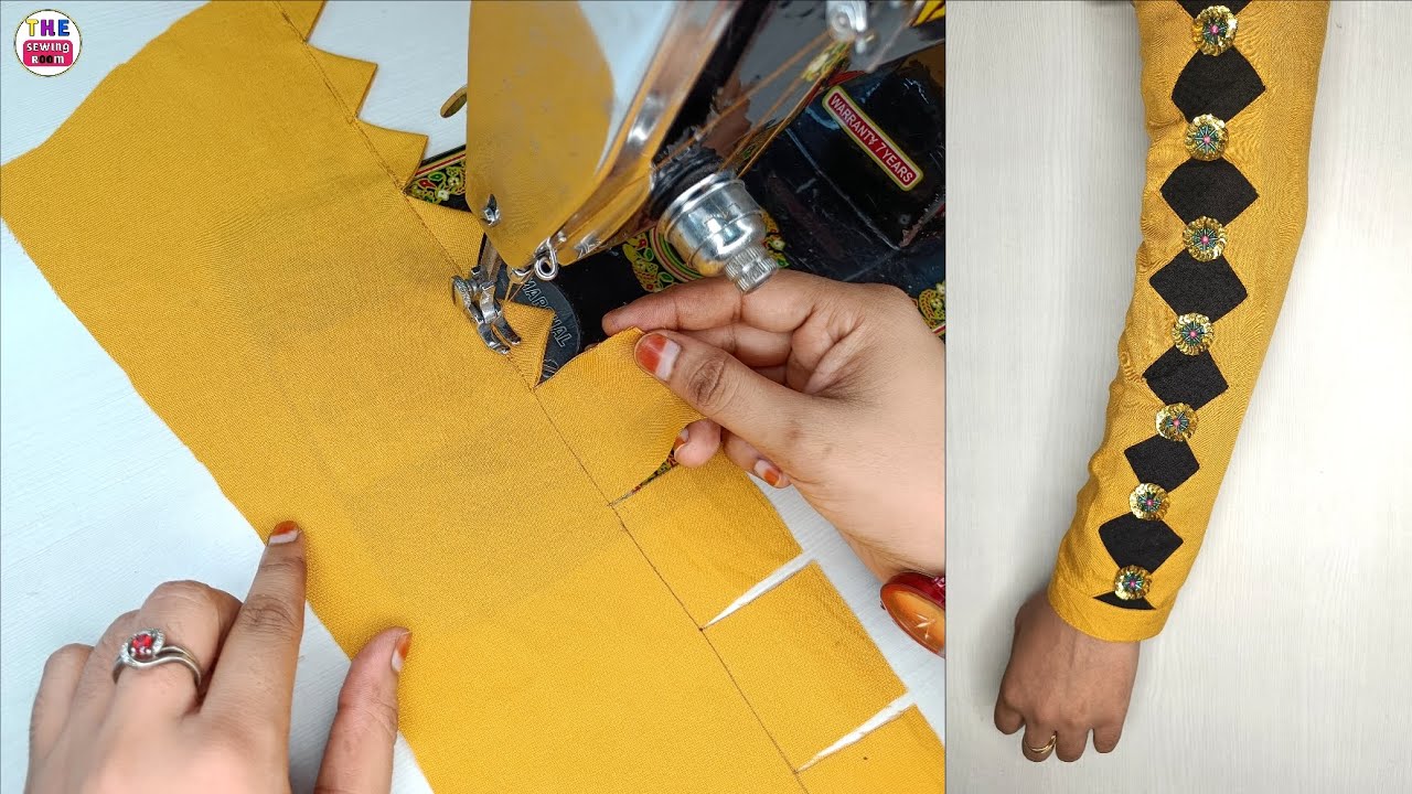 Perfect Sleeve Design || Complete Step-by-Step Guide || Sleeves design ...