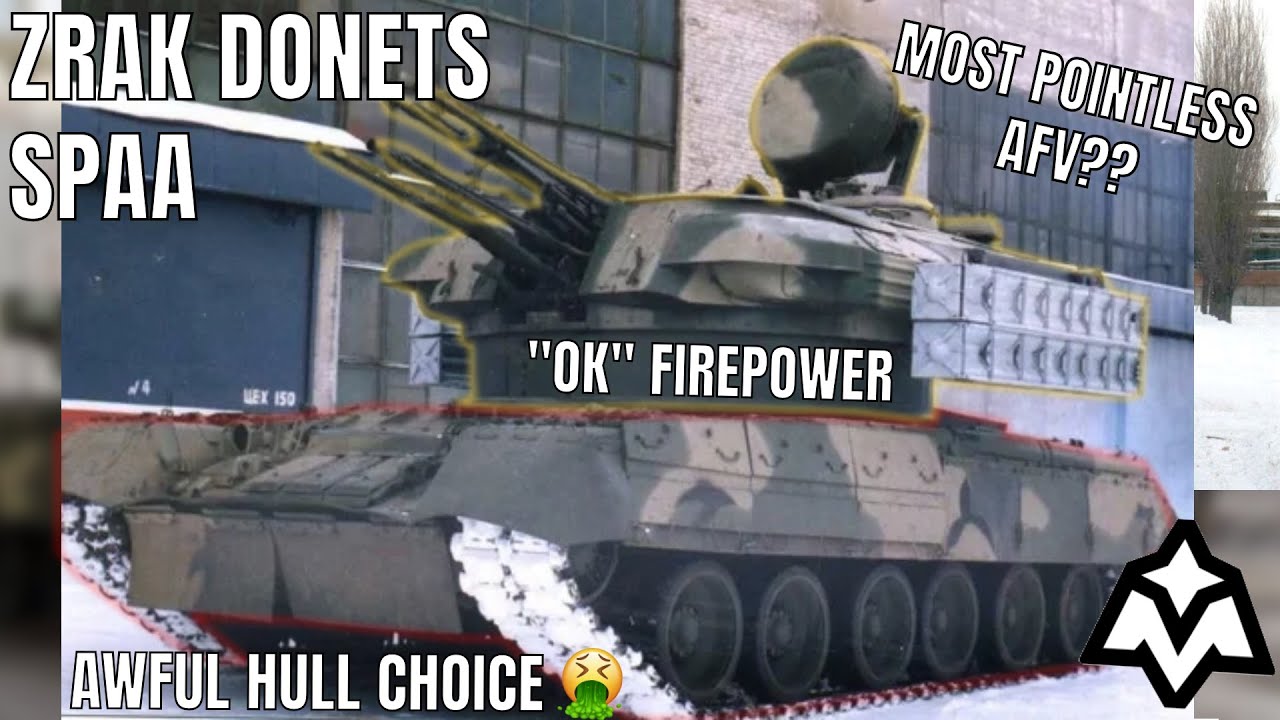 The Most Pointless SPAA Everyone Kind of Forgot About | Ukrainian ZRAK ...