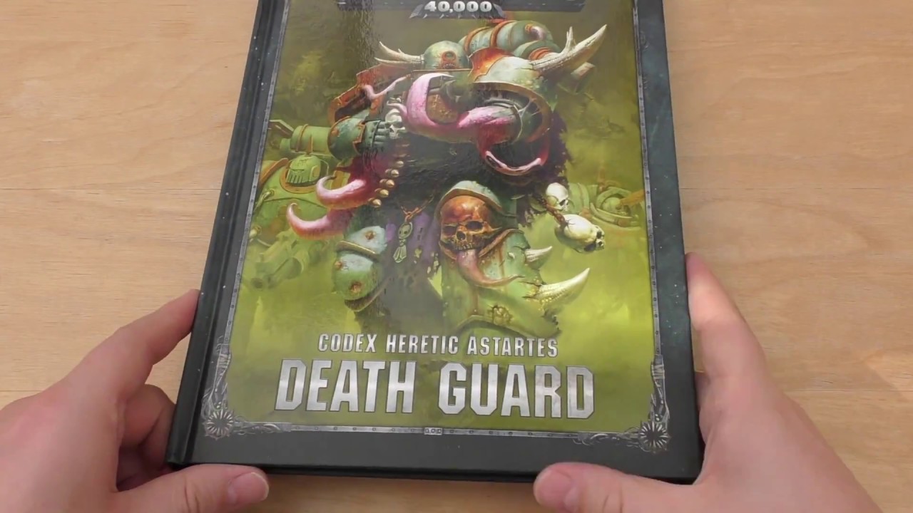 Death Guard codex - First Look (WH40K) - YouTube
