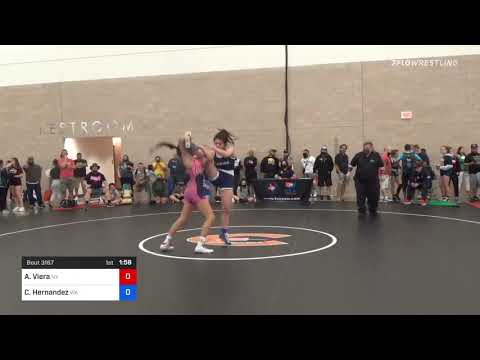 61 Kg Consi Of 32 #2 - Alexandra Viera, NY Vs Cassandra Hernandez, WA