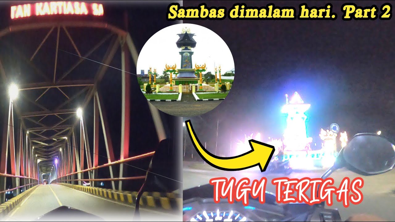 JALAN-JALAN DI KOTA SAMBAS MALAM HARI SUASANA RAMADHAN. PART 2 - YouTube