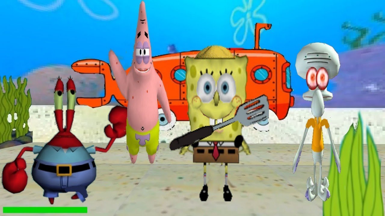 SpongeBob kelp forest Field Trip Demo - Baldi basics field trip Mod ...