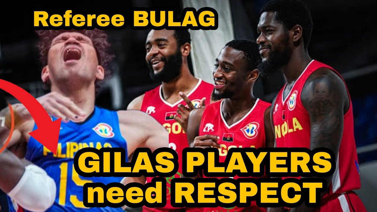 JUN MAR FAJARDO SINUNTOK REFEREE NAGBULAG-BULAGAN/ GILAS NEEDS RESPECT ...