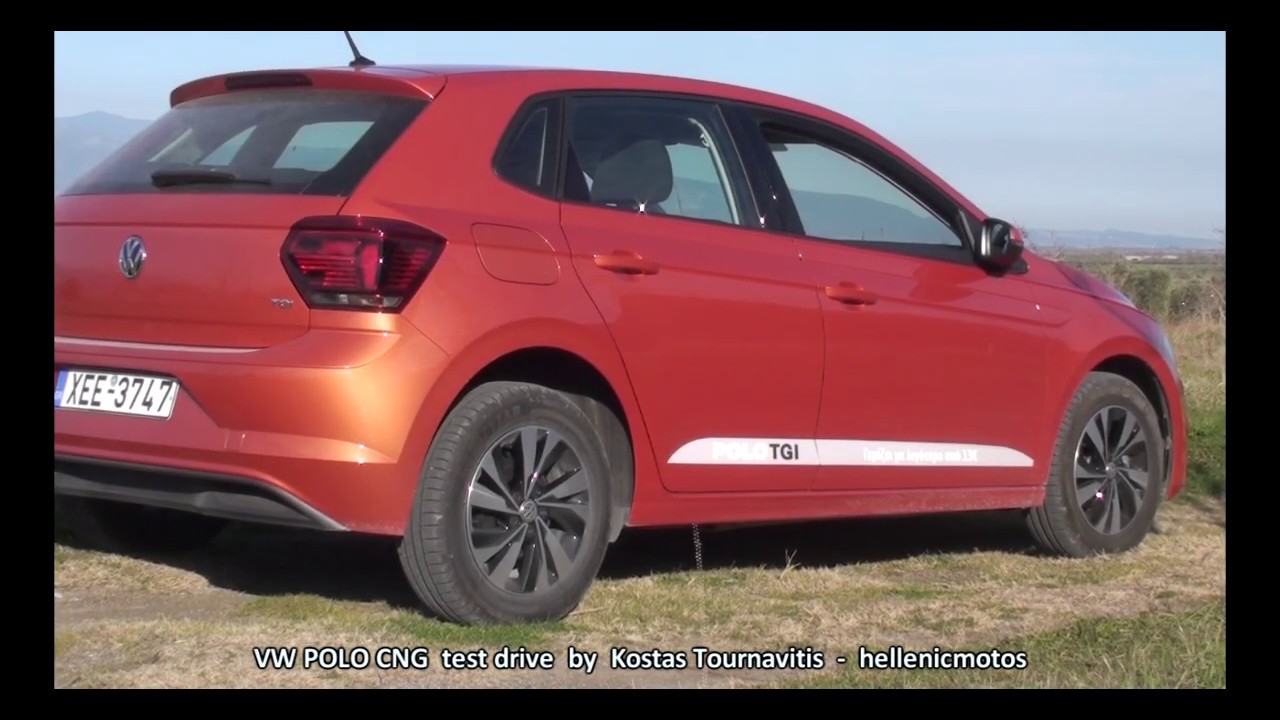 VW POLO CNG 1.0 test drive by Kostas Tournavitis - hellenicmotors - YouTube