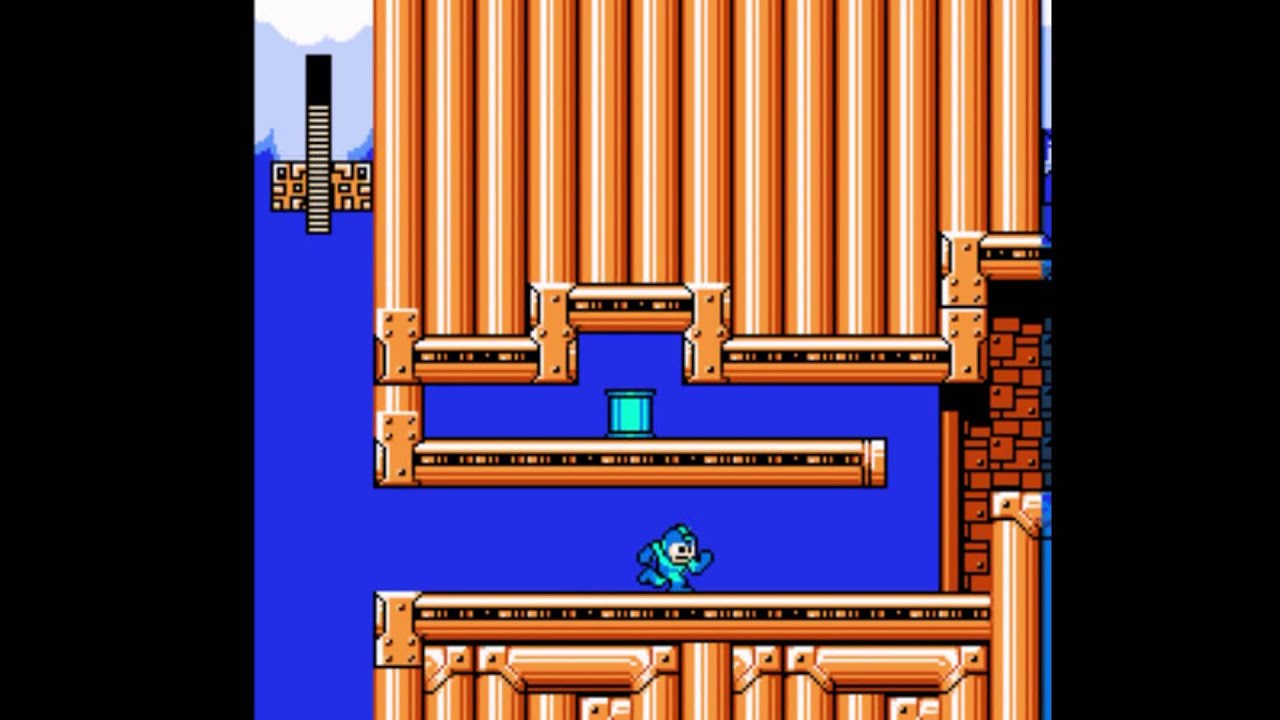Mega Man IV [NES] Playthrough #12, Dr. Cossack's Castle, Stage 3: Wall ...
