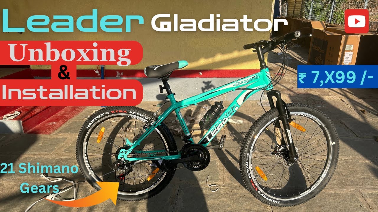 Leader Gladiator 26T 21 Speed Gear Cycle |Best Cycle Under 8k In India ...