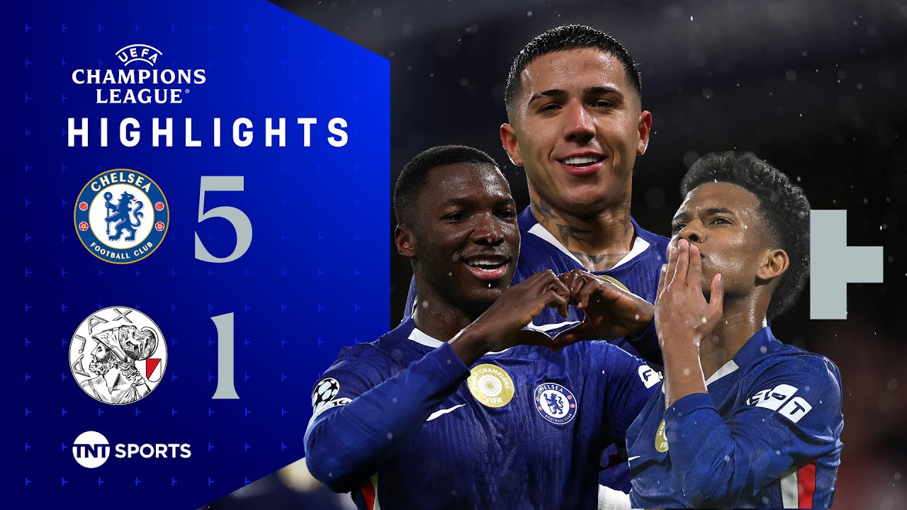 Chelsea’s Young Guns Run Wild! 👏 | Chelsea 5-1 Ajax | UEFA Champions ...
