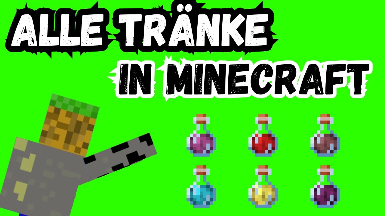 So kannst du jeden Trank in Minecraft brauen! - YouTube