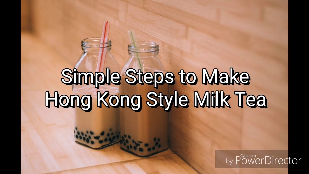 How to Make Hong Kong Style Milk Tea | Simplify Life - YouTube
