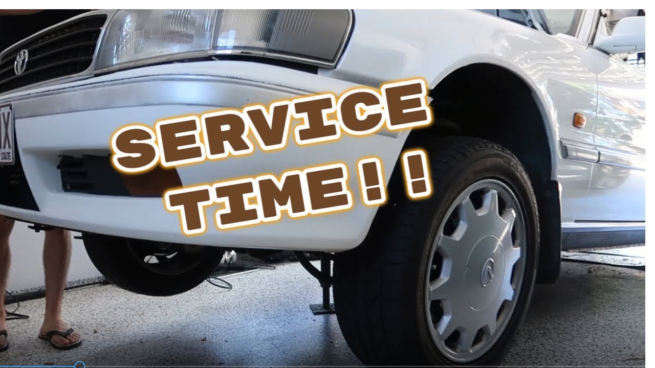 1JZ Cressida TURBO Service - YouTube