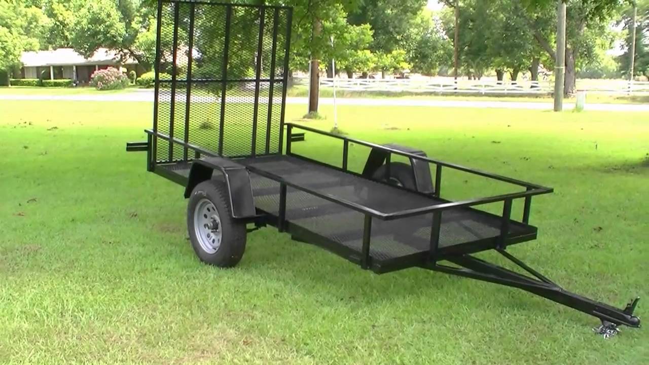 Everlast Trailer Project Build Part 7: Ramp Installation on Utililty ...