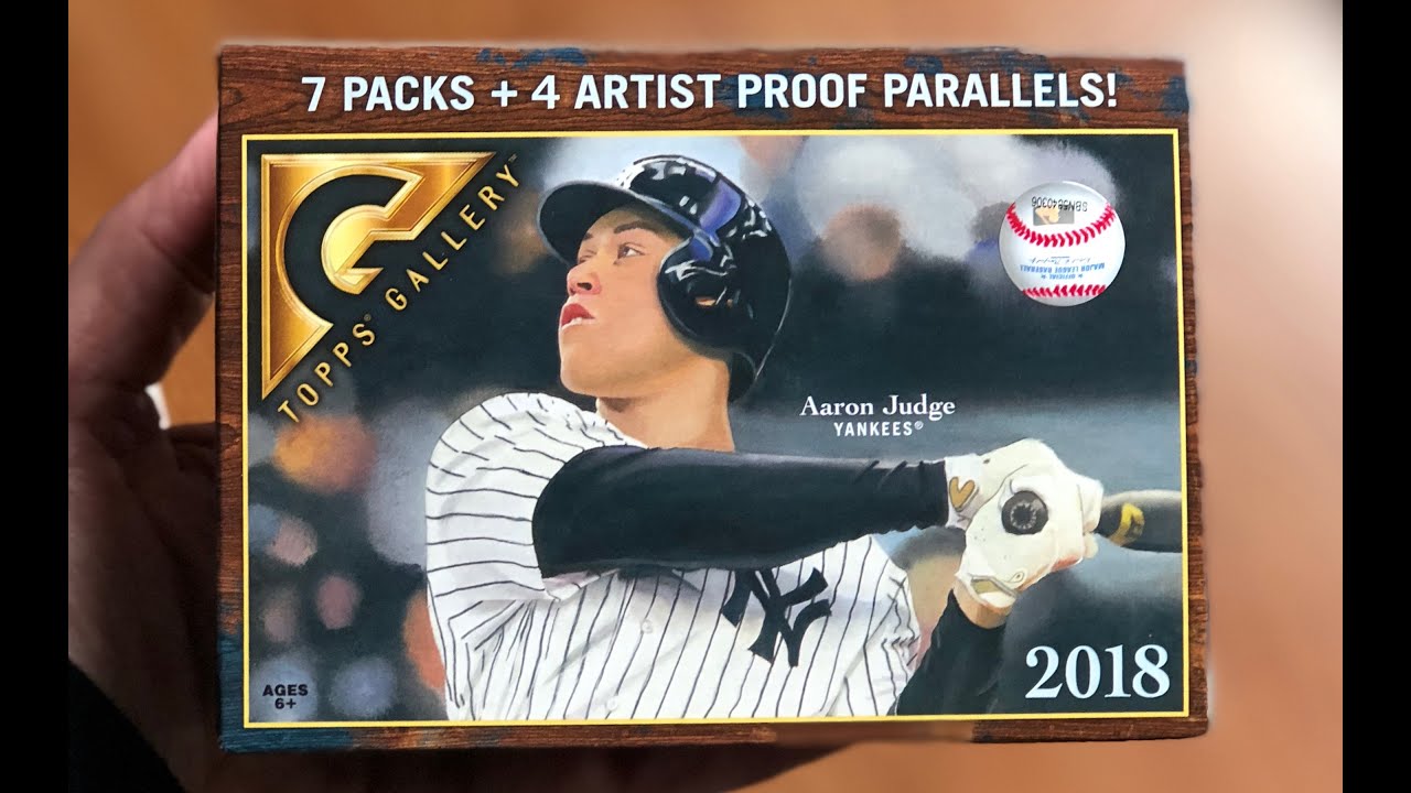 Topps 2018 Gallery Baseball Value Box Opening by Artist Kevin Graham ...