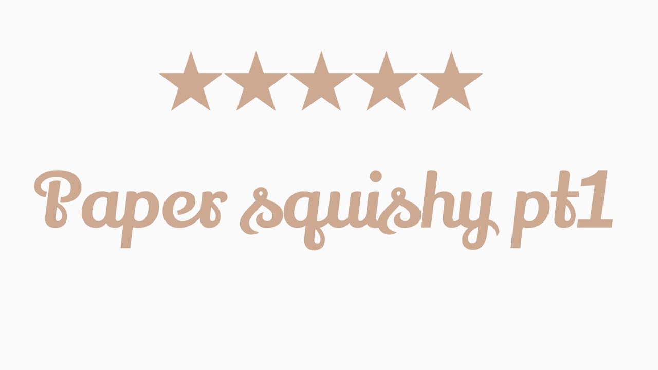 ☆Paper squishy compilation☆ [💕paper squishy 💕] - YouTube