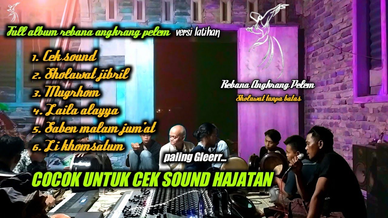 CEK SOUND REBANA MODERN PALING GLEER || cocok buat sound system anda ...