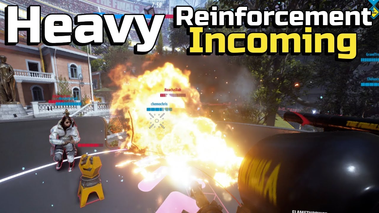 Heavy Reinforcement Incoming |The Finals| - YouTube