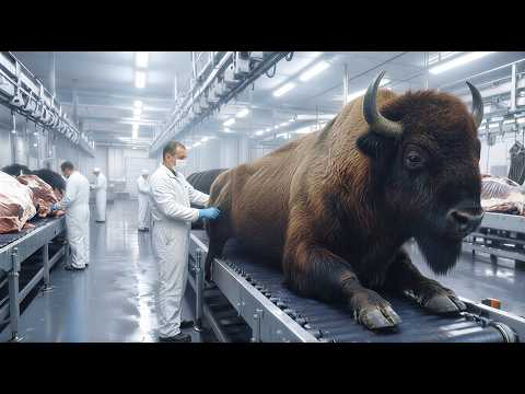 Bagaimana Ribuan Jaket Kulit Bison Dibuat Perhari di Pabrik Modern