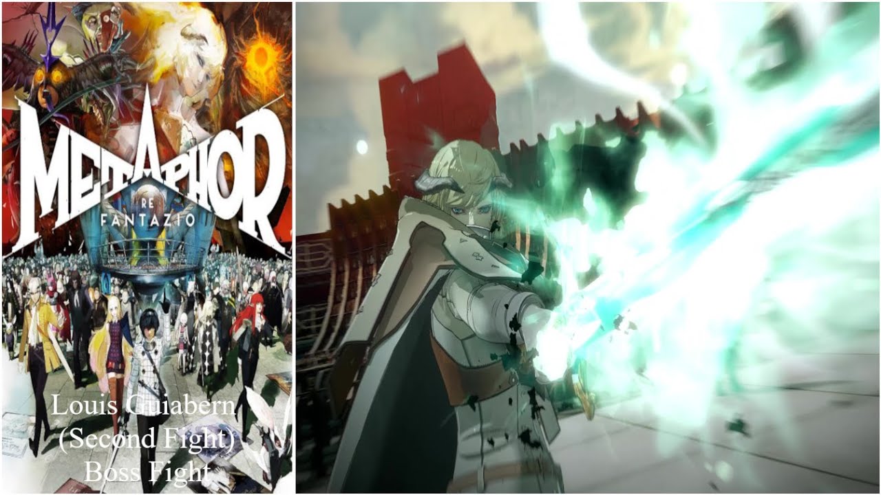 Metaphor: Refantazio - Louis Guiabern (Second Fight) Boss Fight - YouTube