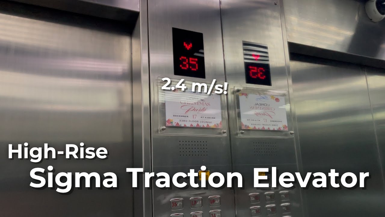 High-Rise Sigma Traction Elevator at The Malayan Plaza, Pasig ...