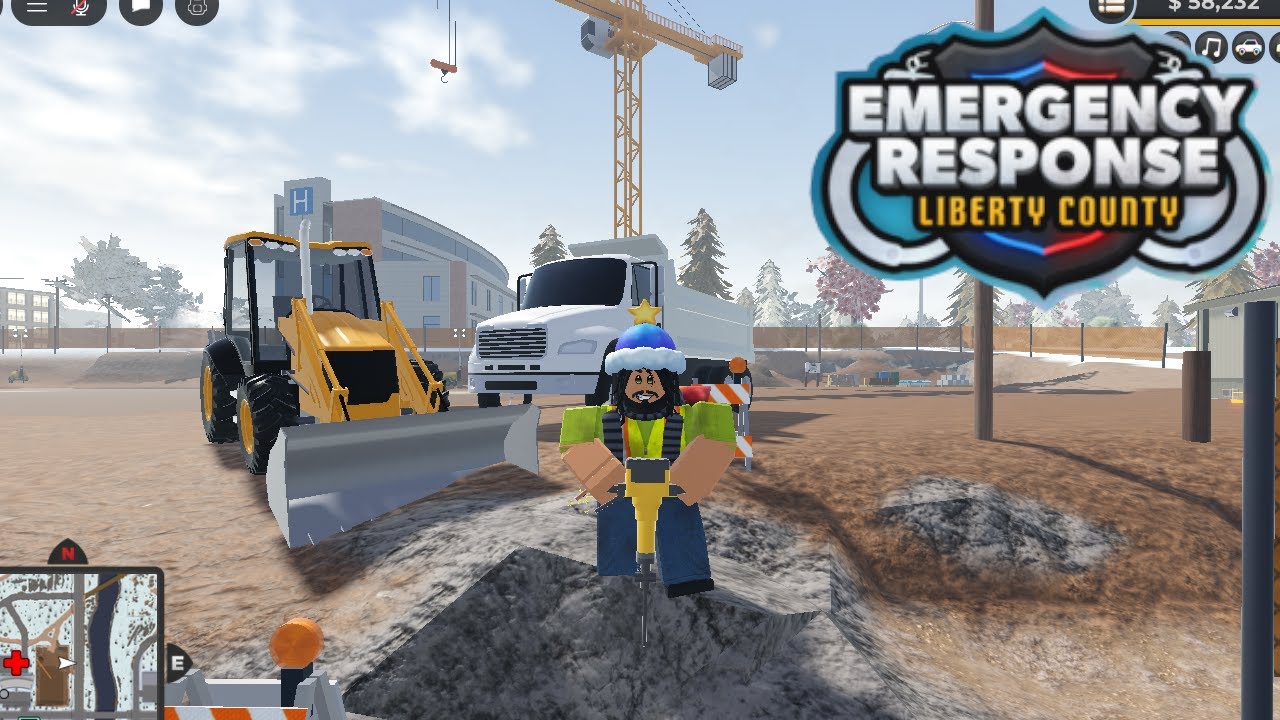 Roblox ERLC How to be a Construction Worker - YouTube
