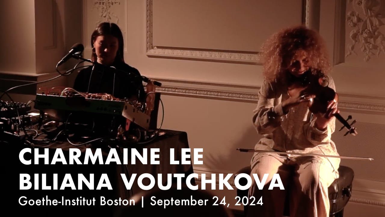 Charmaine Lee and Biliana Voutchkova at the Goethe-Institut Boston ...