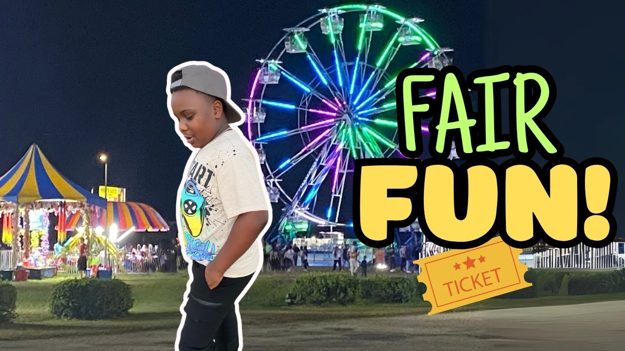 🎡 A Day at the Fair: Rides and Fun Galore! - YouTube